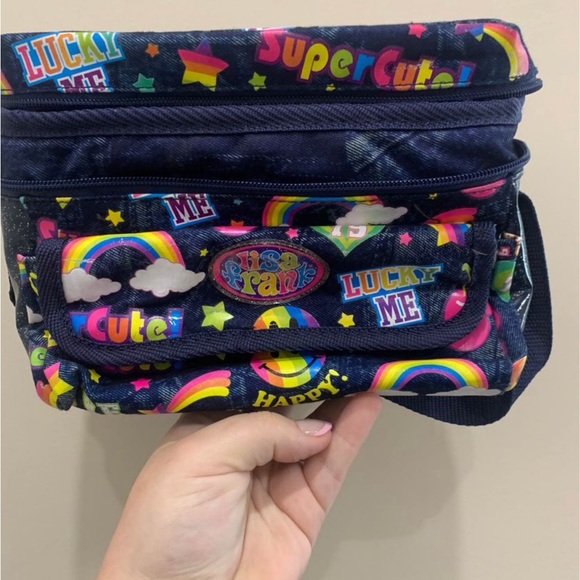 Lisa Frank | Other | Lisa Frank Vintage Denim Lucky Smiley Face ...